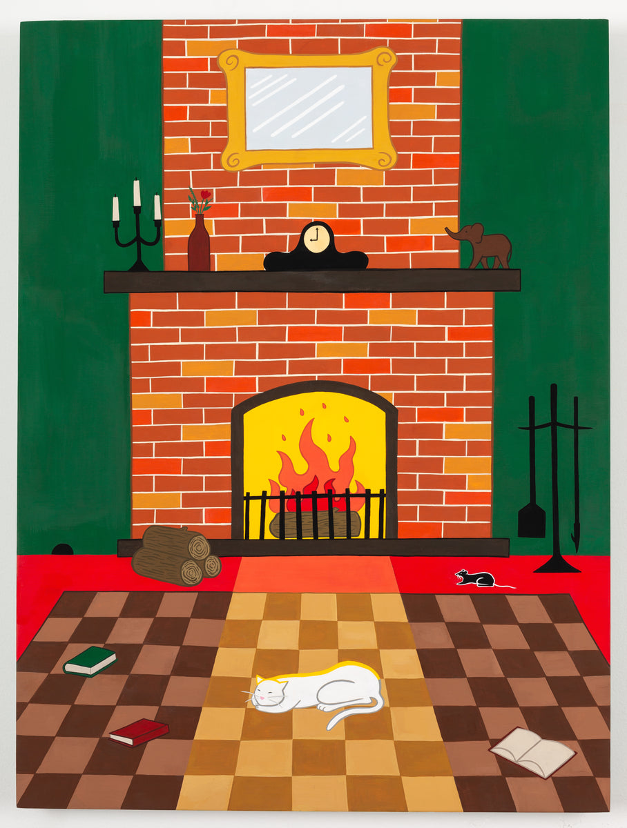 Fireside Bliss (Original) – Northern Contemporary Gallery
